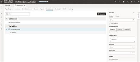 How To Upload A File In Vbcs Using File Picker How To Upload A File In Vbcs Using File Picker