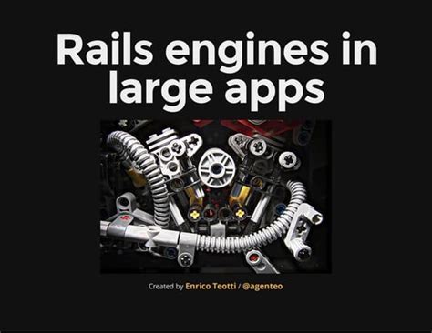 rails engine ppt