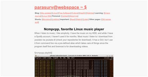 Ncmpcpp Favorite Linux Music Player