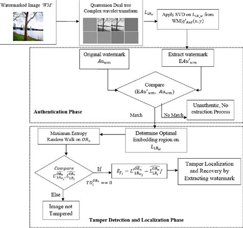figure 3 from optimal semi fragile watermarking based on maximum entropy random walk and swin