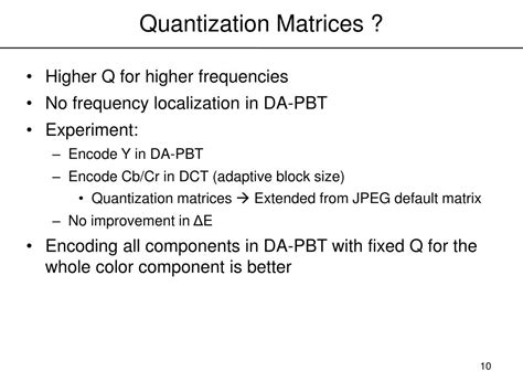 Ppt Direction Adaptive Partitioned Block Transform For Color Image Coding Powerpoint