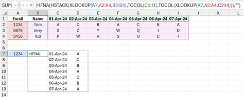 Excel How To Transpose Horizontal Data Into Vertical Form With Date Match Using Formula