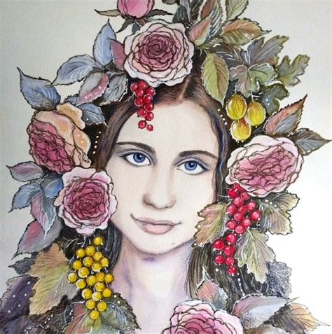 Иллюстрация Портрет подруги | Illustrators.ru