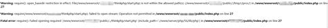 宝塔php Openbasedir Restriction In Effect Dm3344 博客园