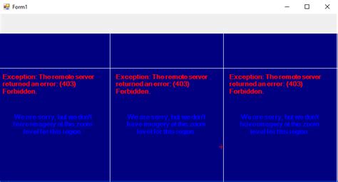 Openstreetmap Error 403 Forbidden On Loading Open Street Map To Win