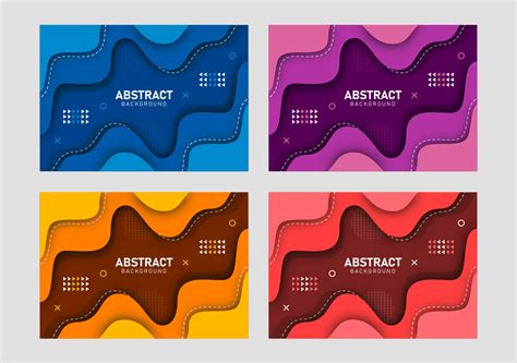 Colorful Liquid And Geometric Background With Fluid Gradient Shapes 13156716 Vector Art At Vecteezy