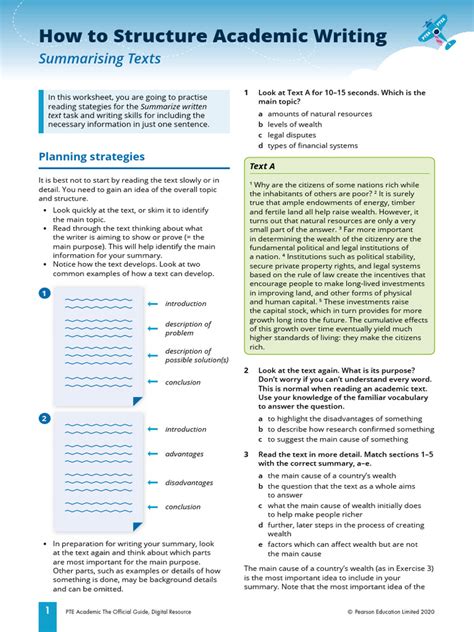 Howtostructureacademicwriting Summarisingtexts Pdf Linguistics