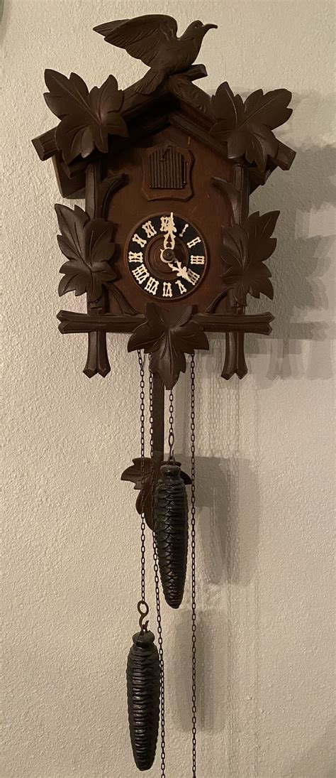 Black Forest Coco Clock Traditional Home Accent From Munich