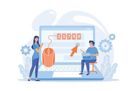 Marketers Analyzing Digital Marketplace Search Engine Marketing Click