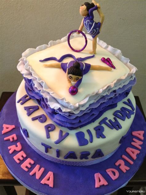 Торт художественная гимнастика 28 фото