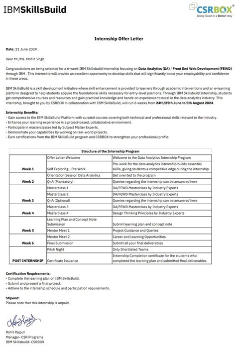 Mohit Singh On Linkedin Internship Ibmskillbuild Dataanalytics Careergrowth Excited