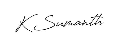 71 K Sumanth Name Signature Style Ideas Great Esignature