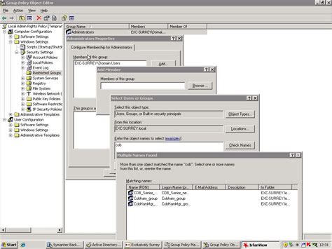 Add Domain Group To Local Admin Group Windows Spiceworks Community