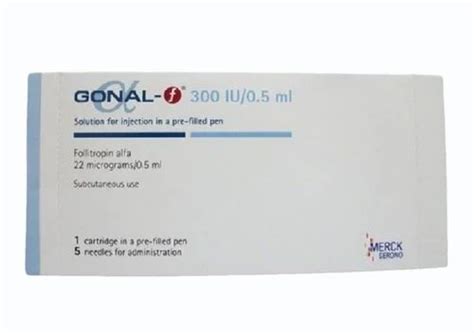 Gonal F 300 Iu Injection At ₹ 6000vial Gonal F Follitropin Alfa