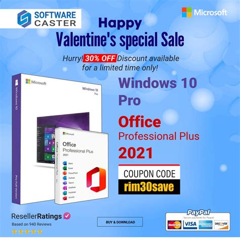 Unlock Your Productivity Potential With 30 Off Microsoft Windows 10 Pro And Office Professional