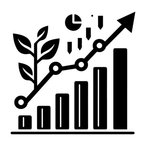 Graph Icon In Trendy Style Diagram And Graph Statistic Vector Icon Set