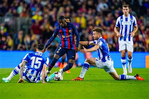Le Barça Battu Par La Real Sociedad Liga J35 Fc Barcelone Real