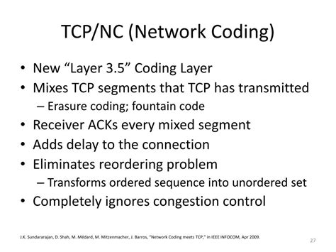 Ppt Multipath Tcp Under Massive Packet Reordering Powerpoint