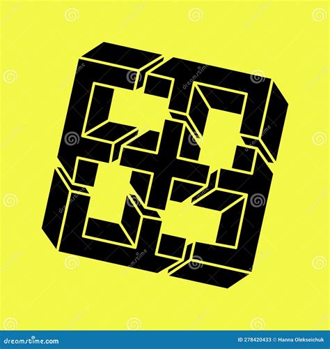 Escher Paradox Geometry Optical Illusion Object Sacred Geometric