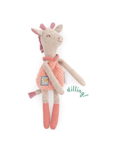 [669025] 기린 딸랑이 두두 Sous Mon Baobab Giraffe Rattle Doudou 28cm Eternal Journey