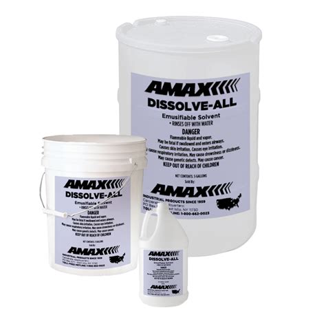 Dissolve All Cleaner Amax Industrial Products