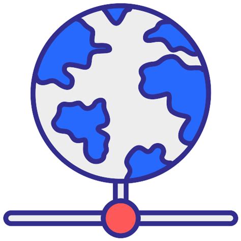 Network Connection Internet Computer Data Communication Icon