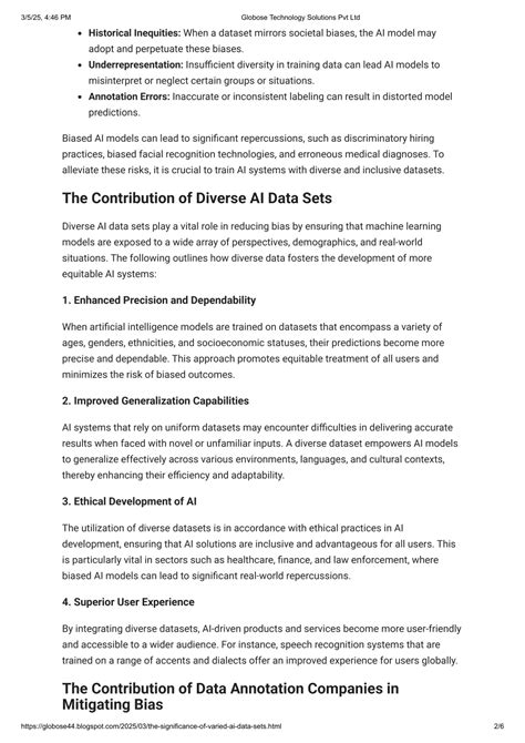 Ppt The Significance Of Varied Ai Data Sets In Mitigating Bias In Ai