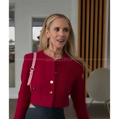 Ted Lasso S03 Juno Temple Cropped Jacket Jacketpop