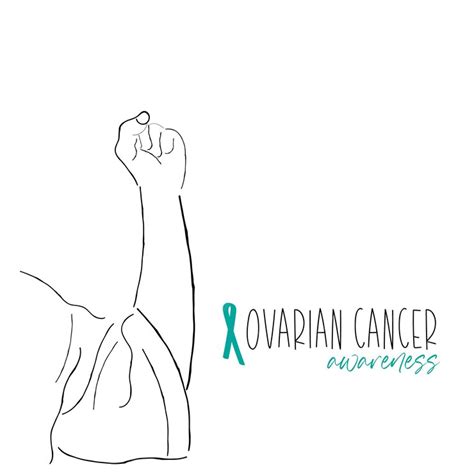 Premium Vector Ovarian Cancer Awareness