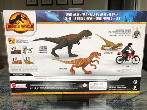 Jurassic World Dominion Owen Escape Pack Hobbies And Toys Toys And Games On Carousell