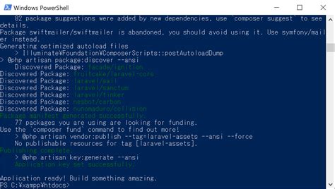 Laravelをwindowsにインストールする Programism