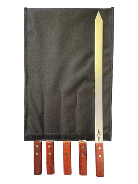 Flat Skewers Ss Pack Of 5 Argie Grillz