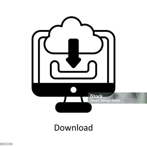 다운로드 벡터 솔리드 아이콘 디자인 일러스트레이션 흰색 배경에 정보 기술 기호 Eps 10 파일 0명에 대한 스톡 벡터 아트 및 기타 이미지 Istock