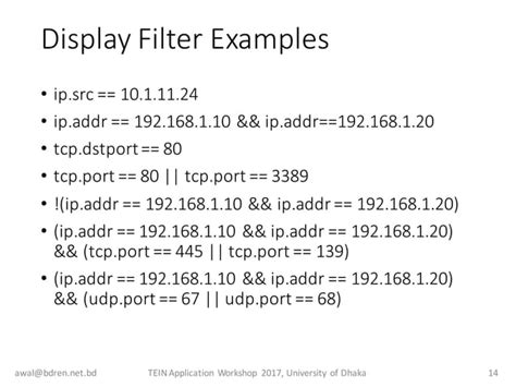 Wireshark And Its Application Ppt