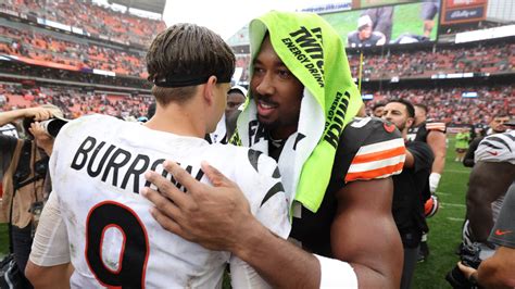 Browns Myles Garrett Gives Joe Burrow The Nod Over Lamar Jackson Right Before Facing Ravens
