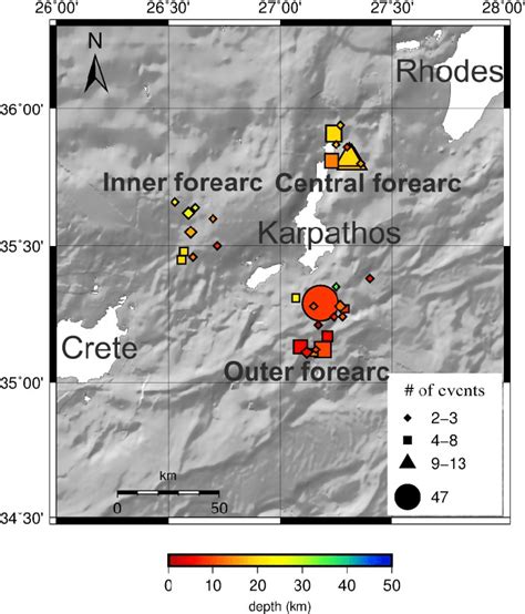 Location Of Cluster Centroids Of Highly Similar Events Cc09 In The