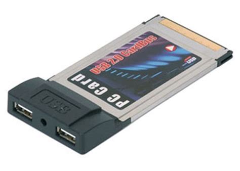 PCMCIA 2 Port USB 2.0 Cardbus | Pcdirectuk.com