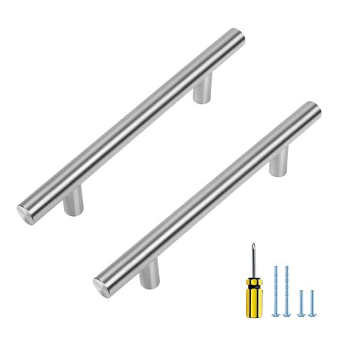 Ravinte 15 Pack 4 Inch Brushed Nickel Cabinet Pulls Kitchen Cabinet