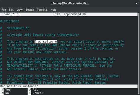 GNU Nano A Minimalist Console Editor Fedora Magazine