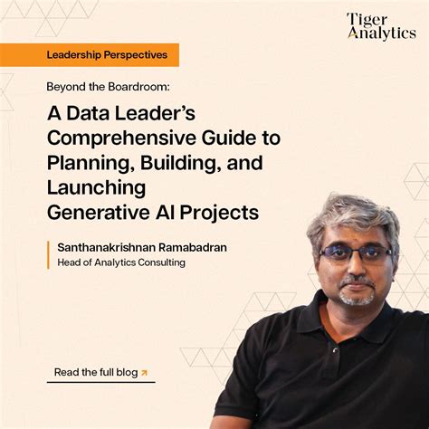 Tiger Analytics On Linkedin Beyond The Boardroom A Data Leaders Comprehensive Guide To Planning