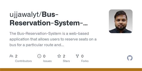 GitHub Ujjawalyt Bus Reservation System Portal The Bus Reservation System Is A Web Based