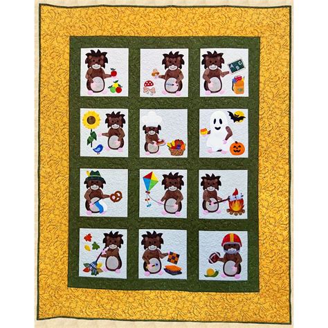 Hedgehugs Quilt Ppp 076e Downloadable Pattern