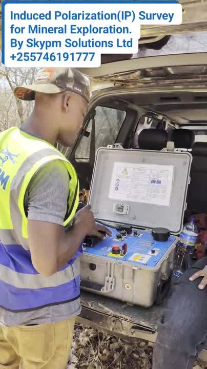 The Induced Polarization Method Makes Use Of The Capacitive Action Of The… Paul Madatta Skypm