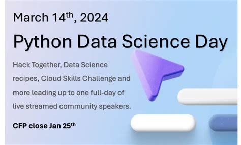 Data Science Day Announcement And Call For Speaker Proposals