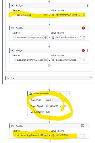 Unable To Assign A Dictionary Entry To A Dictionary Activities