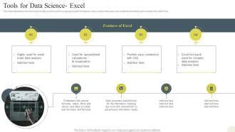 Data Science Technology Tools For Data Science Excel Ppt Slides Influencers PPT PowerPoint