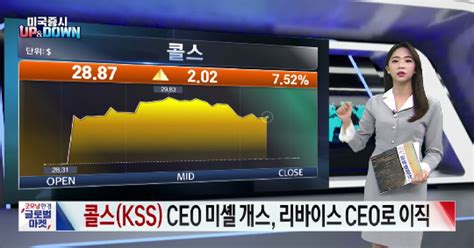 11월 9일 미증시 특징주 글로벌 시황and이슈