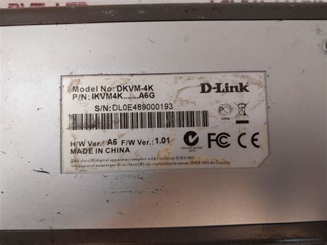 D Link Dkvm 4k 4 Port Ps 2 Kvm Switch Aeliya Marine
