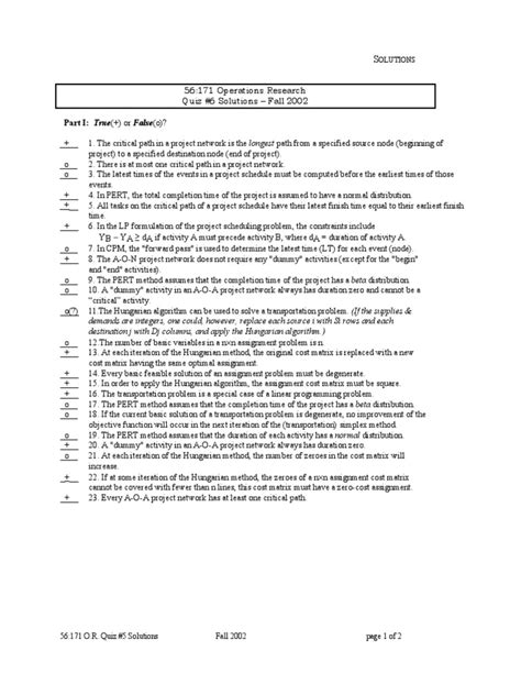 Or Q6 Soln F02 Pdf Numerical Analysis Algorithms