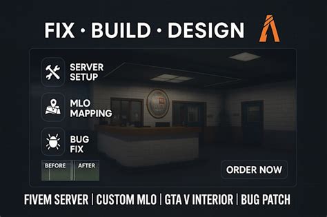 Create Fivem Server Fivem Mlo Developer Fix Bug Gta V Map And Interior Design By Danieljac2